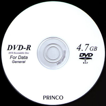 600 PRINCO Branded Logo DVD-R 16X IN CAKE TUBS **NOT printable (CTN-600 ...