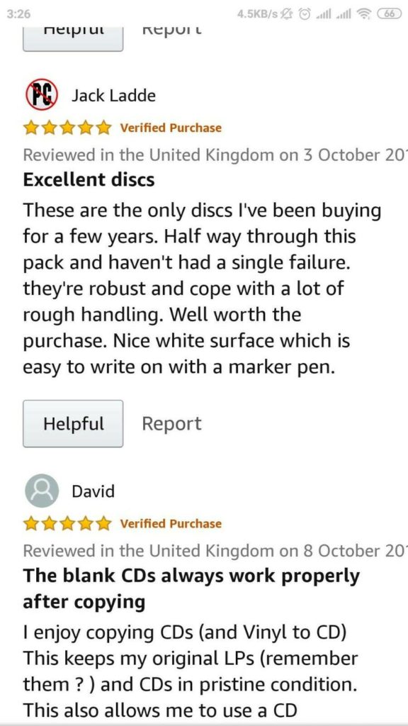 Ref:1414 (600) AAA-Grade RitekOEM Full-Face Hub Printable CD-R - Optical-Disc Supplies Ltd ...