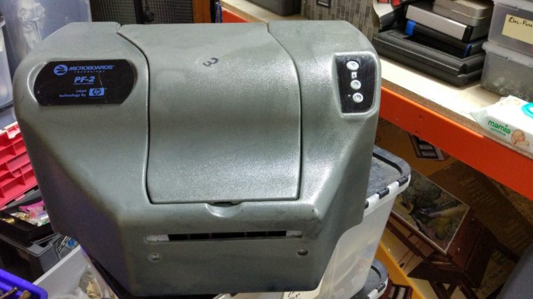 Microboards Technology PF-2 PRINT FACTORY CD DVD Printer -inkjet ...
